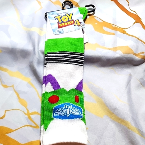 Accessories | Toy Story 4 Buzz Lightyear Space Ranger Socks Size 14 ...